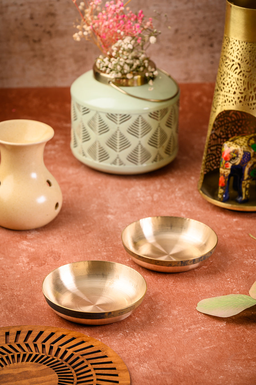 Bronze Luxury Dinner Sets | Kansa Serving Ware – Kansawala