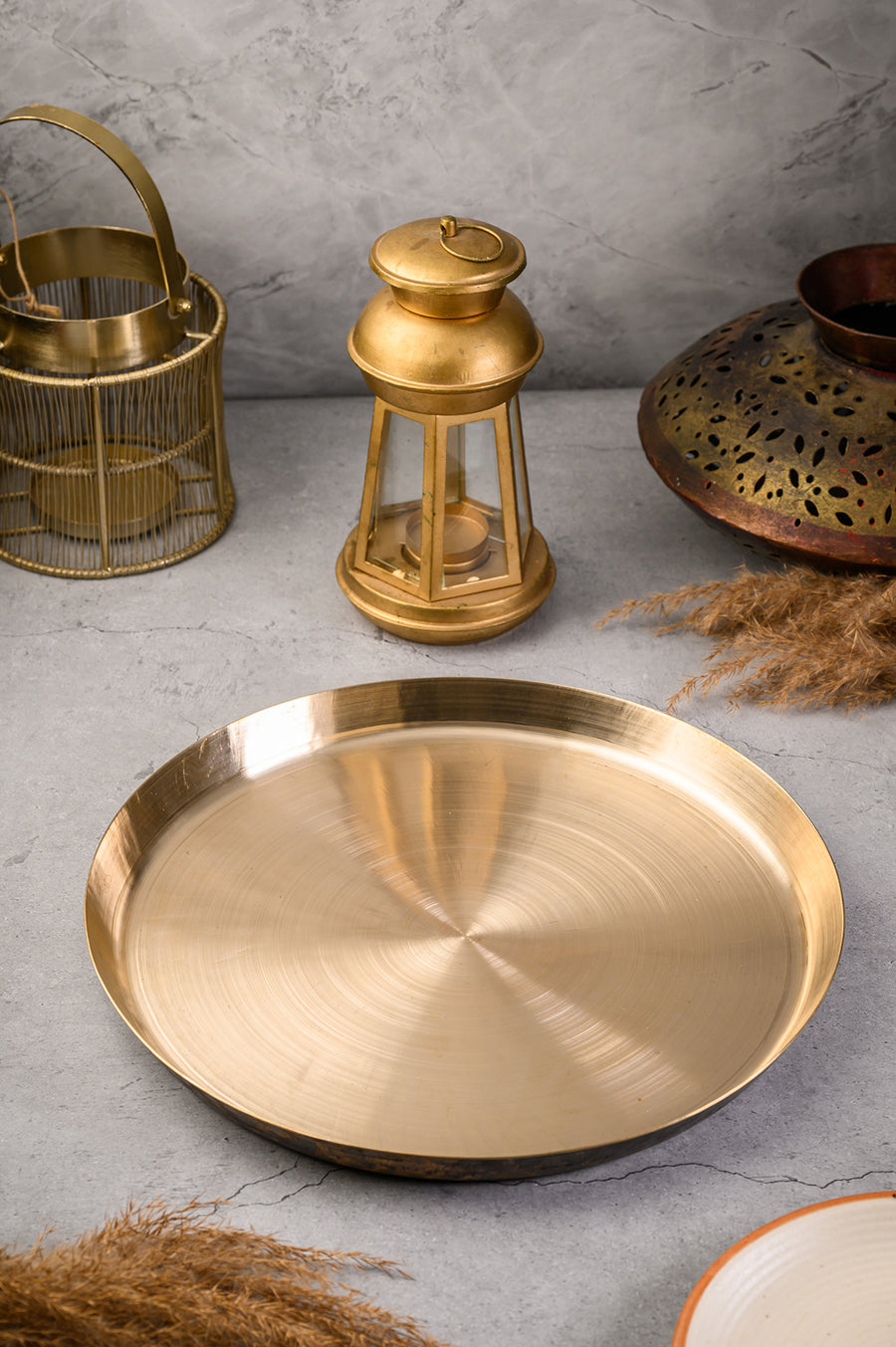 Bronze Luxury Dinner Sets | Kansa Serving Ware – Kansawala