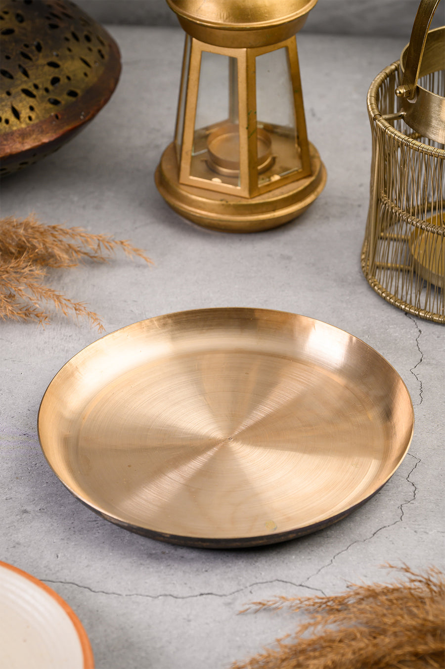 Bronze Luxury Dinner Sets | Kansa Serving Ware – Kansawala